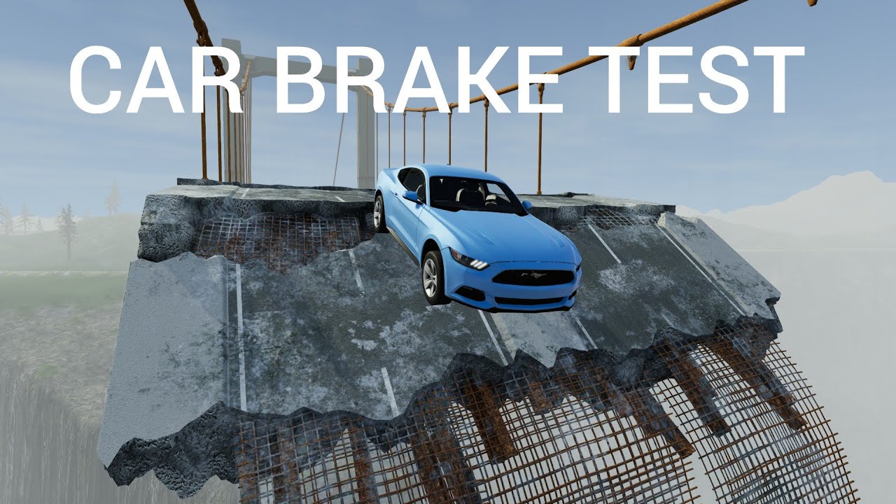 BeamNG BRAKE TEST on Different Vehicles - YouTube