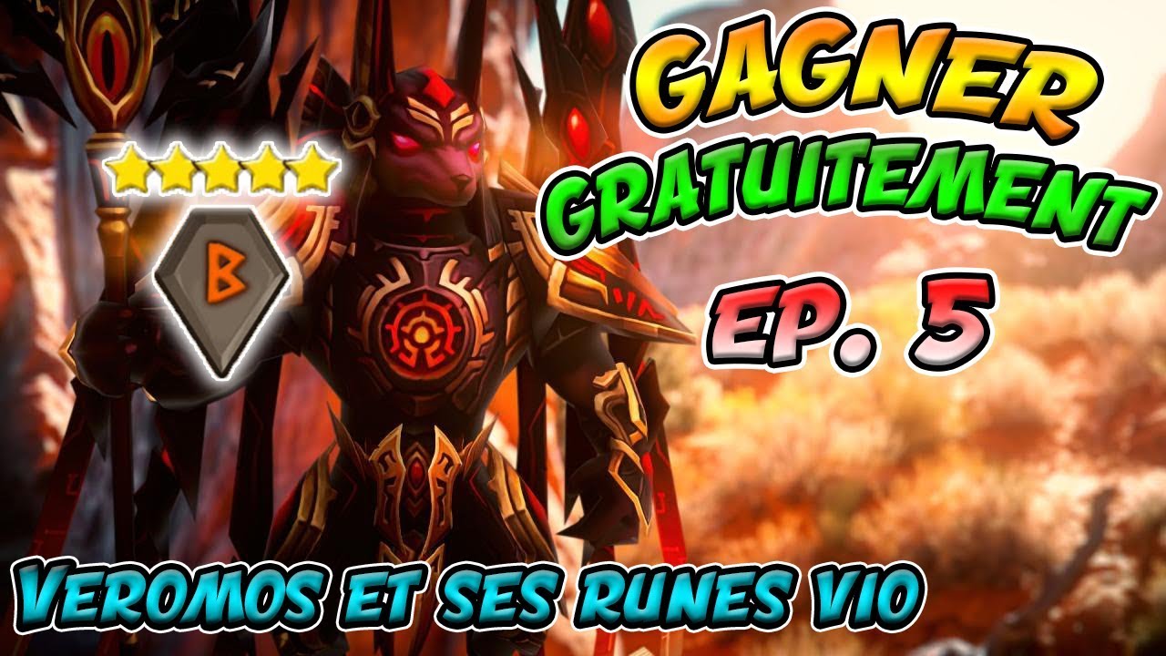 Gagner Gratuitement EP. 5 - Veromos et ses runes vio **PROC DE FOU ...