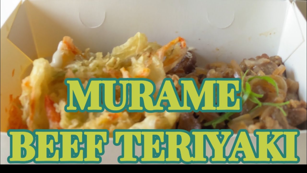 MURAME - BEEF TERIYAKI || FOOD AND DRINK [ KONTEN MAKAN ] || - YouTube