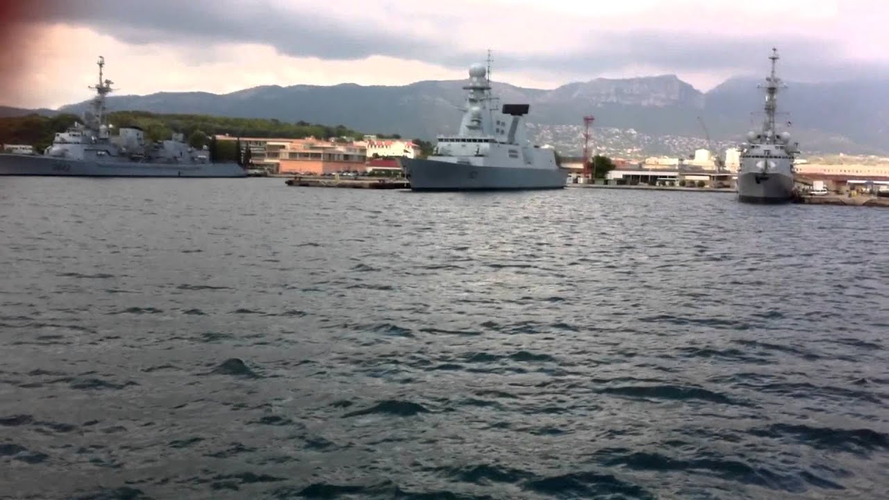 visite de la rade de toulon - YouTube