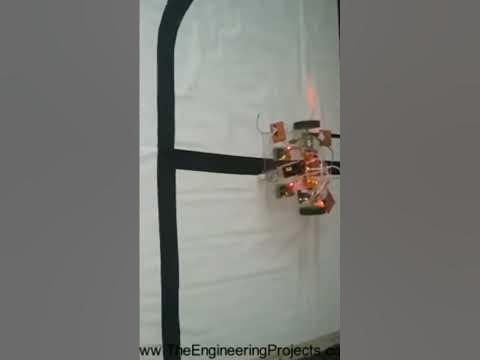 Line following Robotic Waiter using Arduino - YouTube