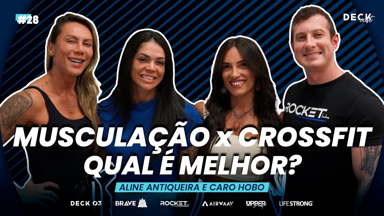 ALINE ANTIQUEIRA E CARO HOBO - MUSCULAÇÃO x CROSSFIT, QUAL É MELHOR ...