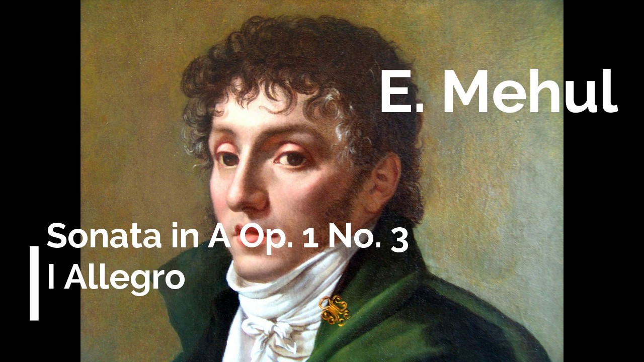 E. Mehul: Sonata in A Op.1 No.3 (accordion) - YouTube