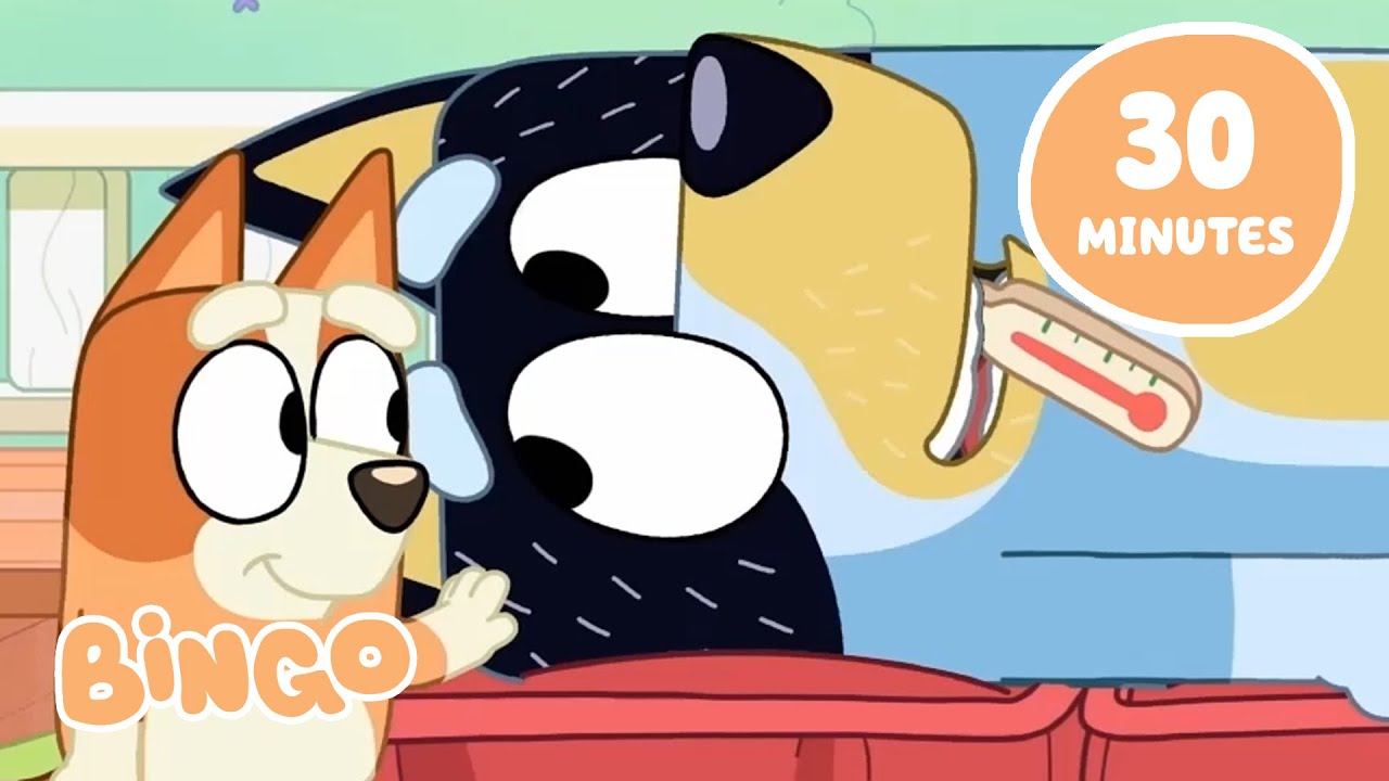 Bingo's Best Times with Dad ☺️ | 30 MINUTES | Bluey Cutest Moments ...