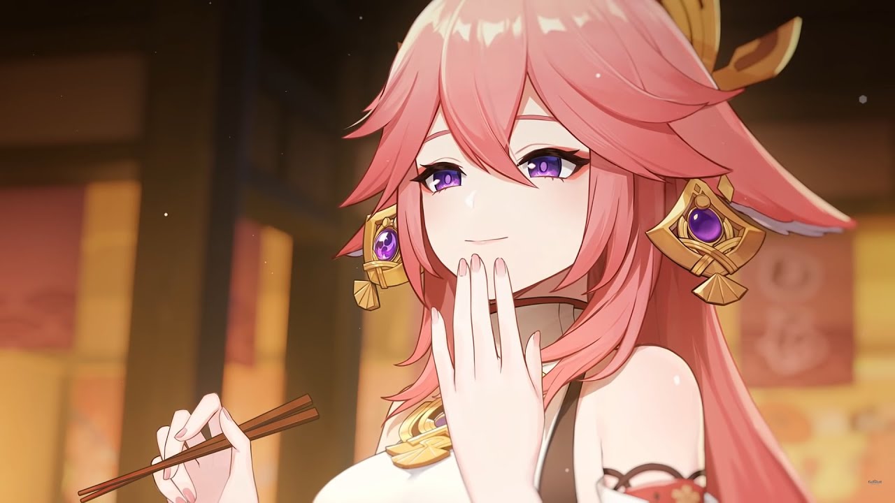 FOX AUNTIE JUST WANTS TO HAVE FUN!!! Yae Miko Teaser & Demo Reaction ...