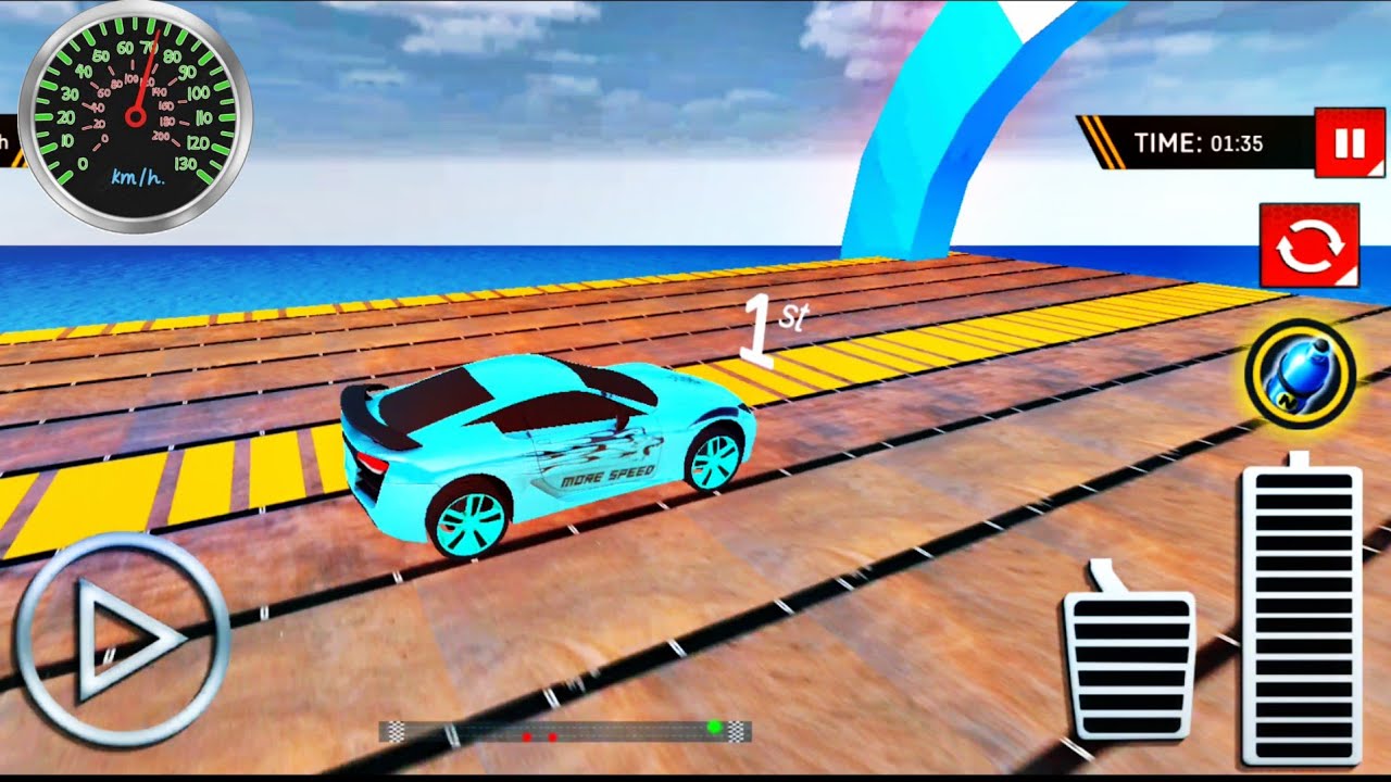 Ramp Car Stunts Free - Race and Ricing Games 108 - Android Gameplay ...