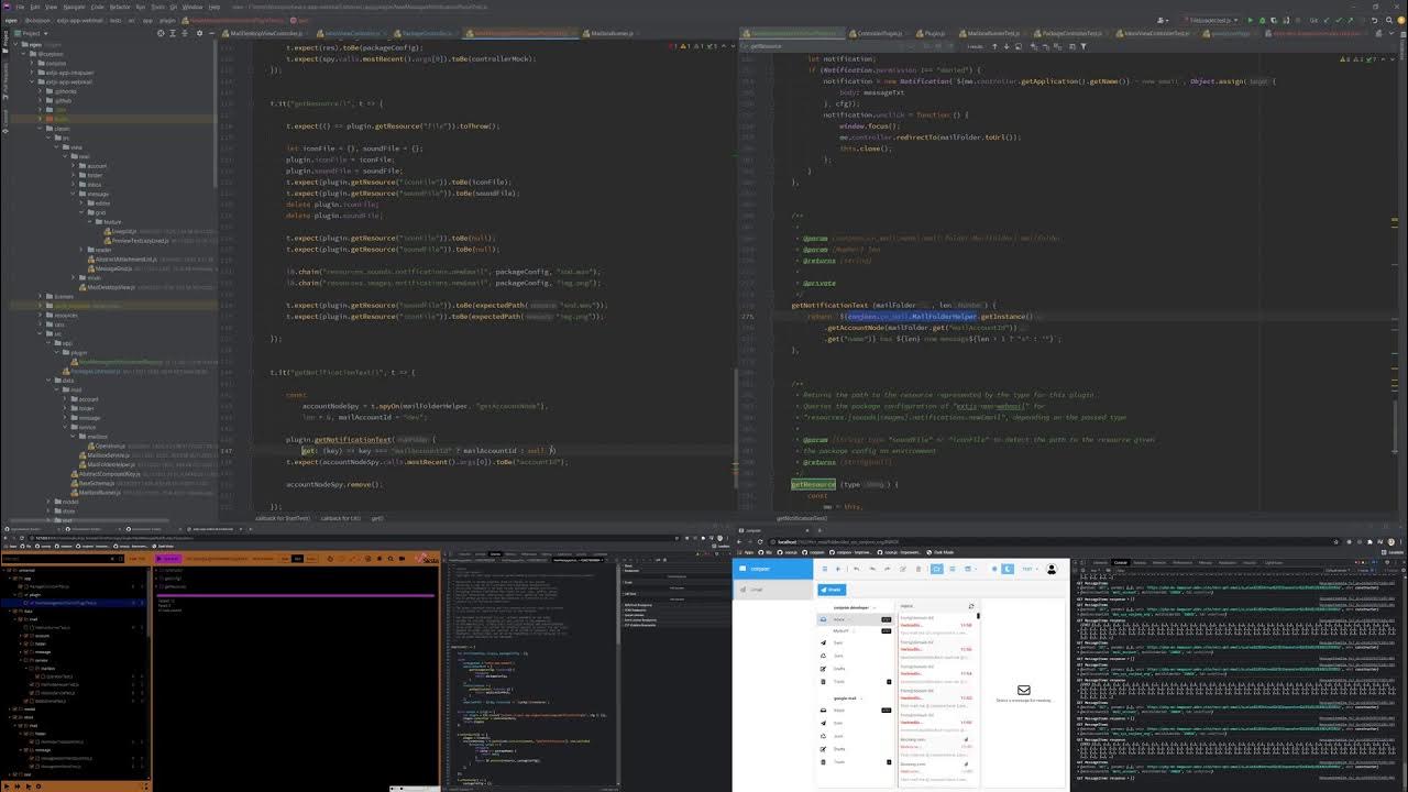 JavaScript / Sencha ExtJS / conjoon.org - YouTube