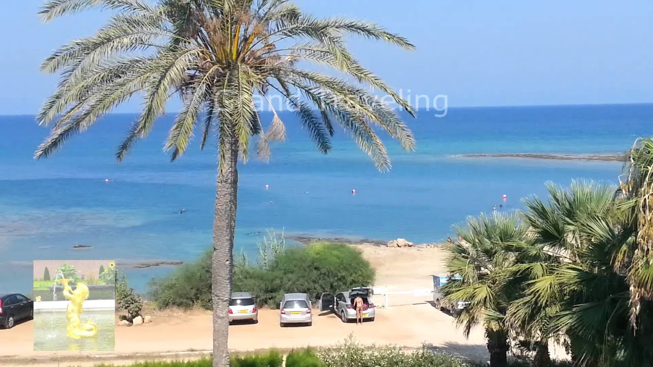 Trinity Beach Cyprus / Кипр, пляж Тринити - YouTube