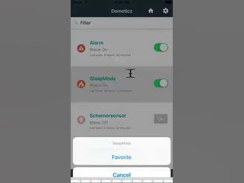 [WIP] iOS Domoticz App - YouTube