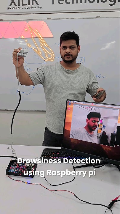 Drowsiness Detection using Raspberry pi | Anti Sleep system #project #ideas #awardwinning - YouTube
