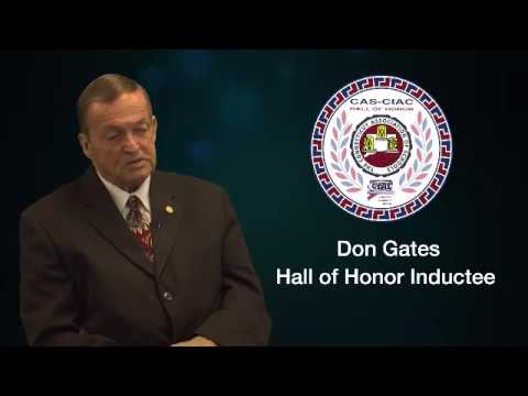 Don Gates - CAS-CIAC Hall of Honor Inductee - YouTube
