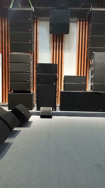 LA110A+ Active DSP-controlled line array - YouTube