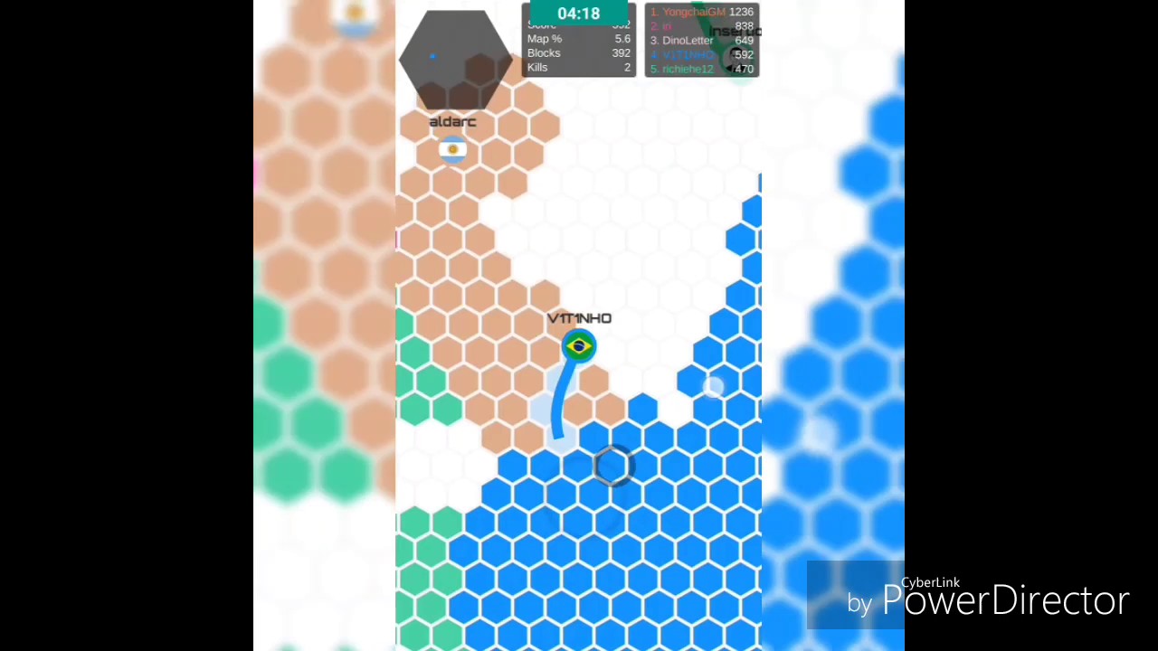 🎮Hexar.io - 1° Game Play Super Foda!!! - YouTube