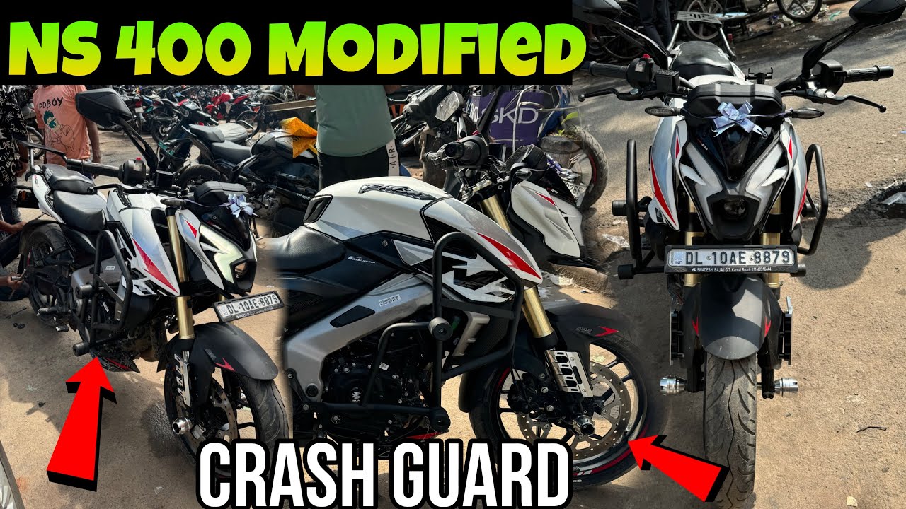 Pulsar Ns 400 Best Modifications and Accessories 😱 - YouTube
