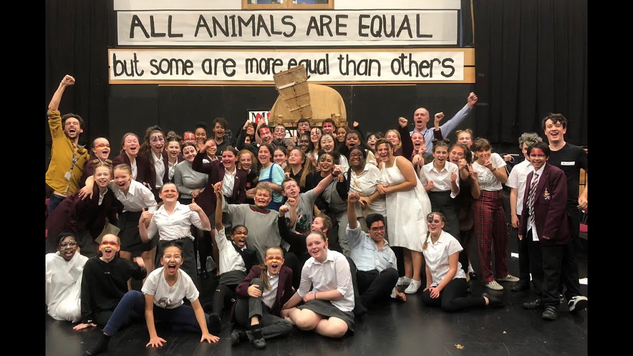 Royal Russell Senior School Production 2019 - Animal Farm - YouTube