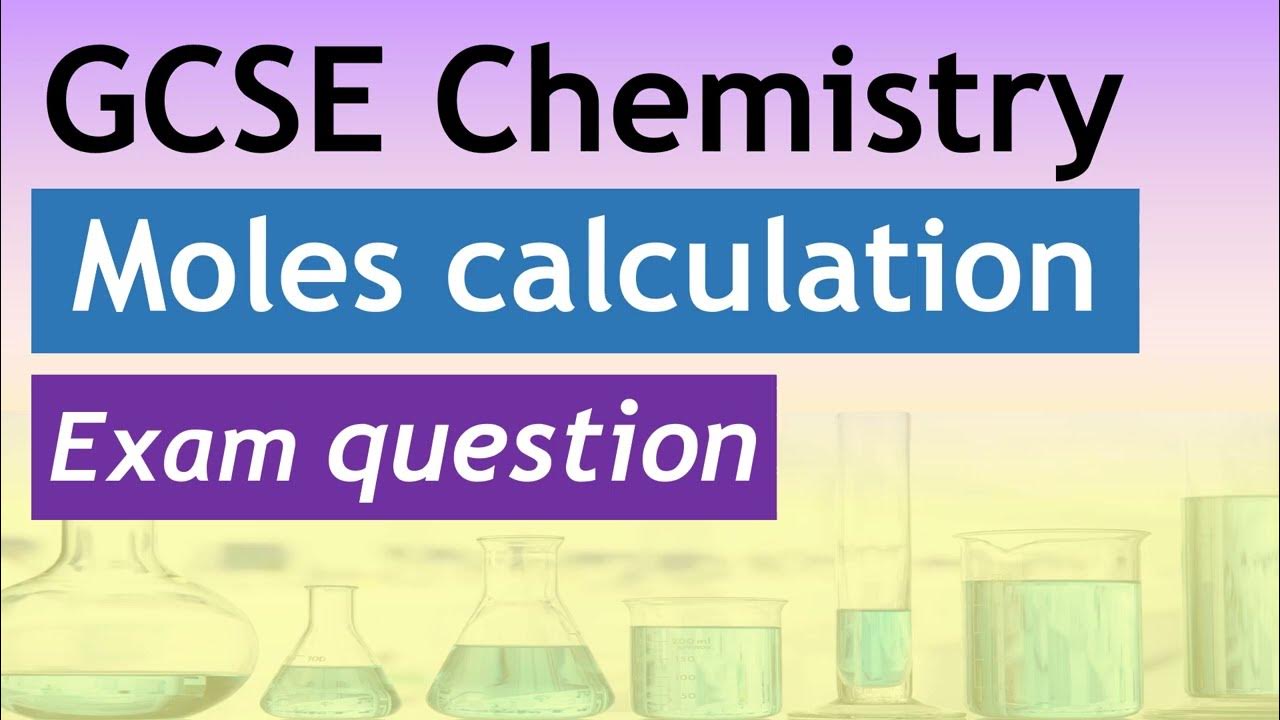 GCSE Chemistry Amount Of Substance moles Exam Question Walk gcse-chemistry-amount-of-substance-moles-exam-question-walk
