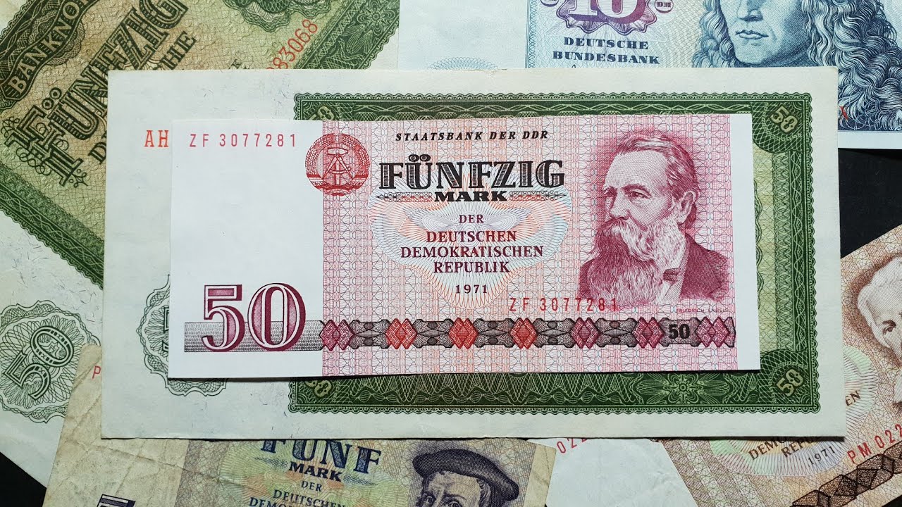 East German banknotes - YouTube