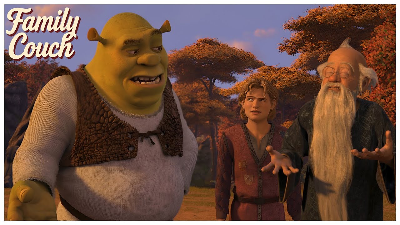 From Tension to Magic: Shrek & Arthur Run Into Merlin | Shrek The Third ...