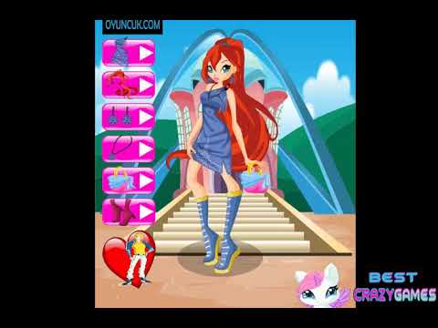Bloom Lovely Girl Dress Up | Walkthrough BestCrazyGames