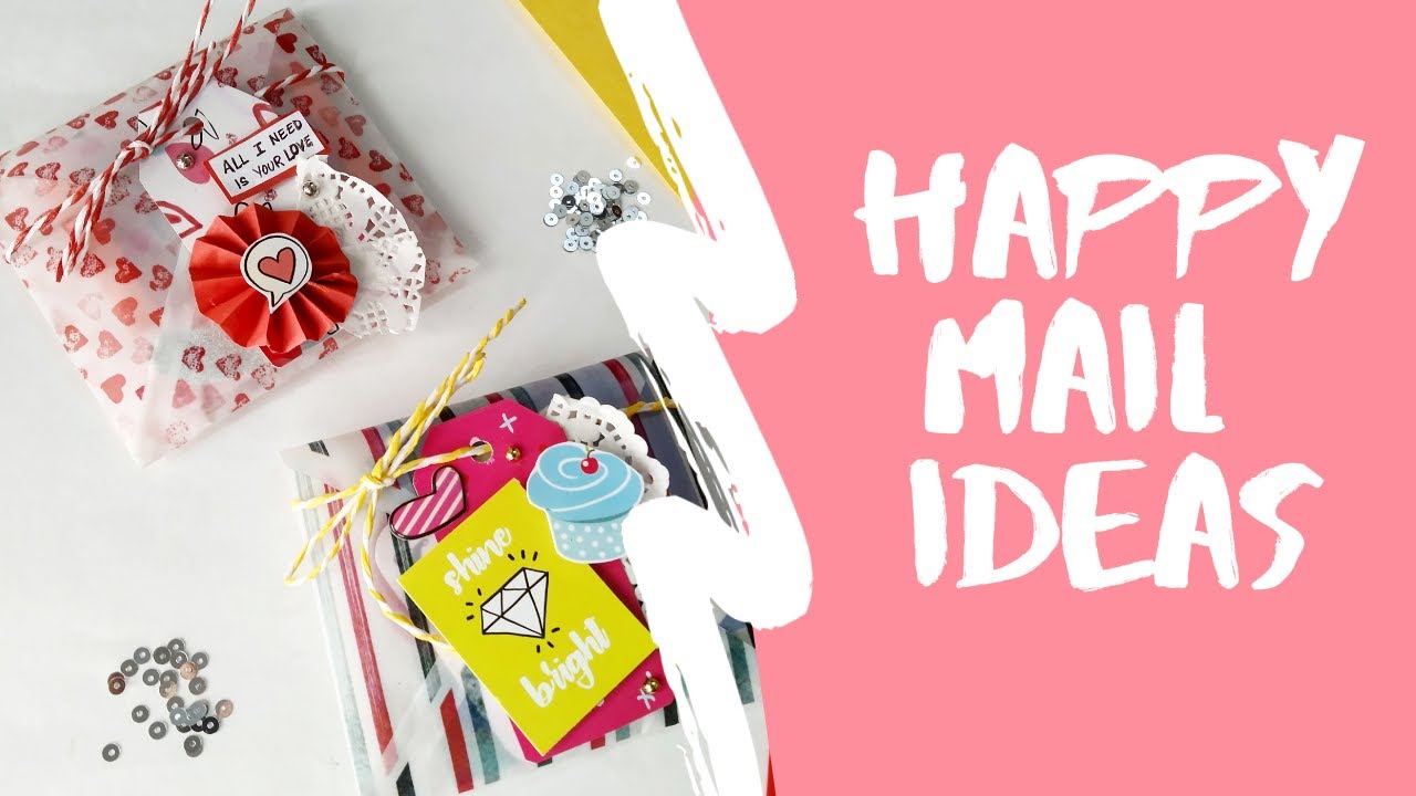 Happy Mail Ideas | Snail Mail Ideas | Unboxing Of Happy Mail | - YouTube