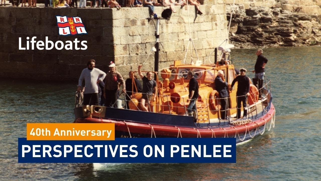 RNLI 40th Anniversary of Penlee Lifeboat Disaster - YouTube