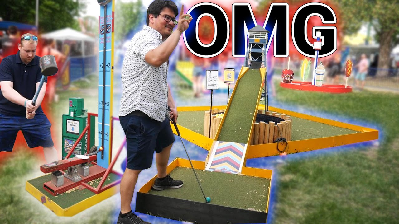 You'll Never Believe This Can Can Wonderland Mini Golf Course At The ...