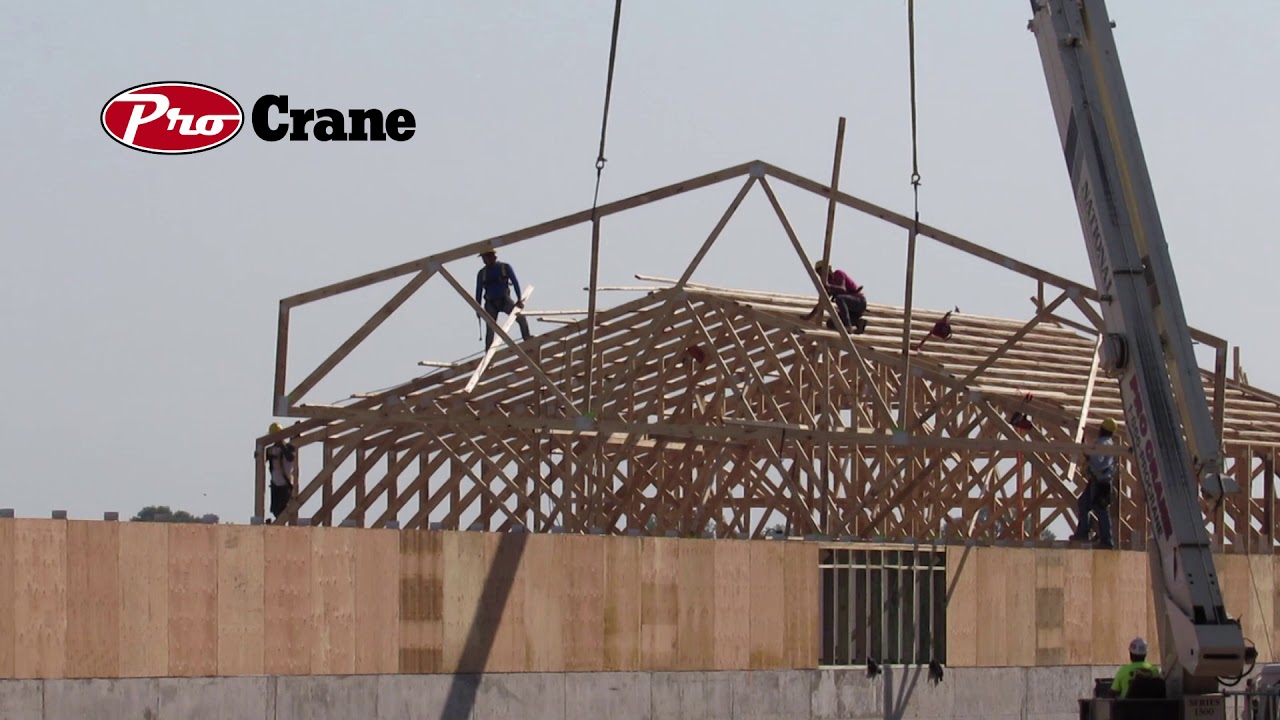 Lifting Trusses - YouTube