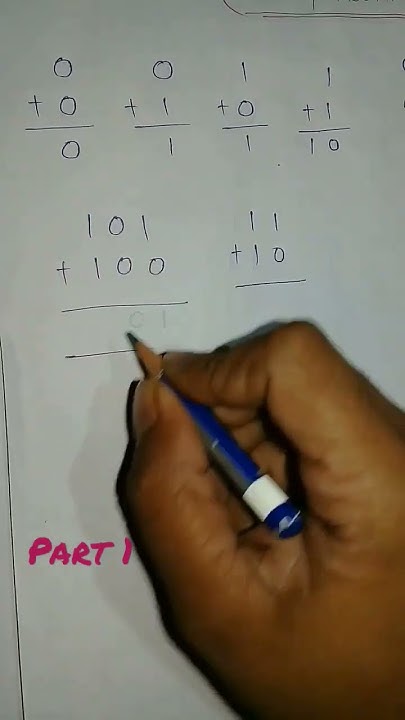 Binary Addition Part1 - YouTube