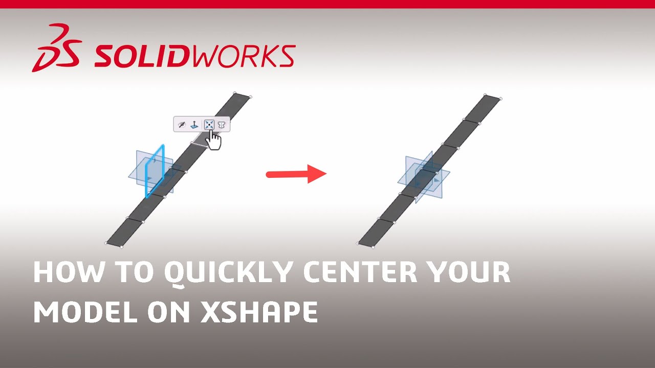 How To Quickly Center Your Model On Xshape Youtube