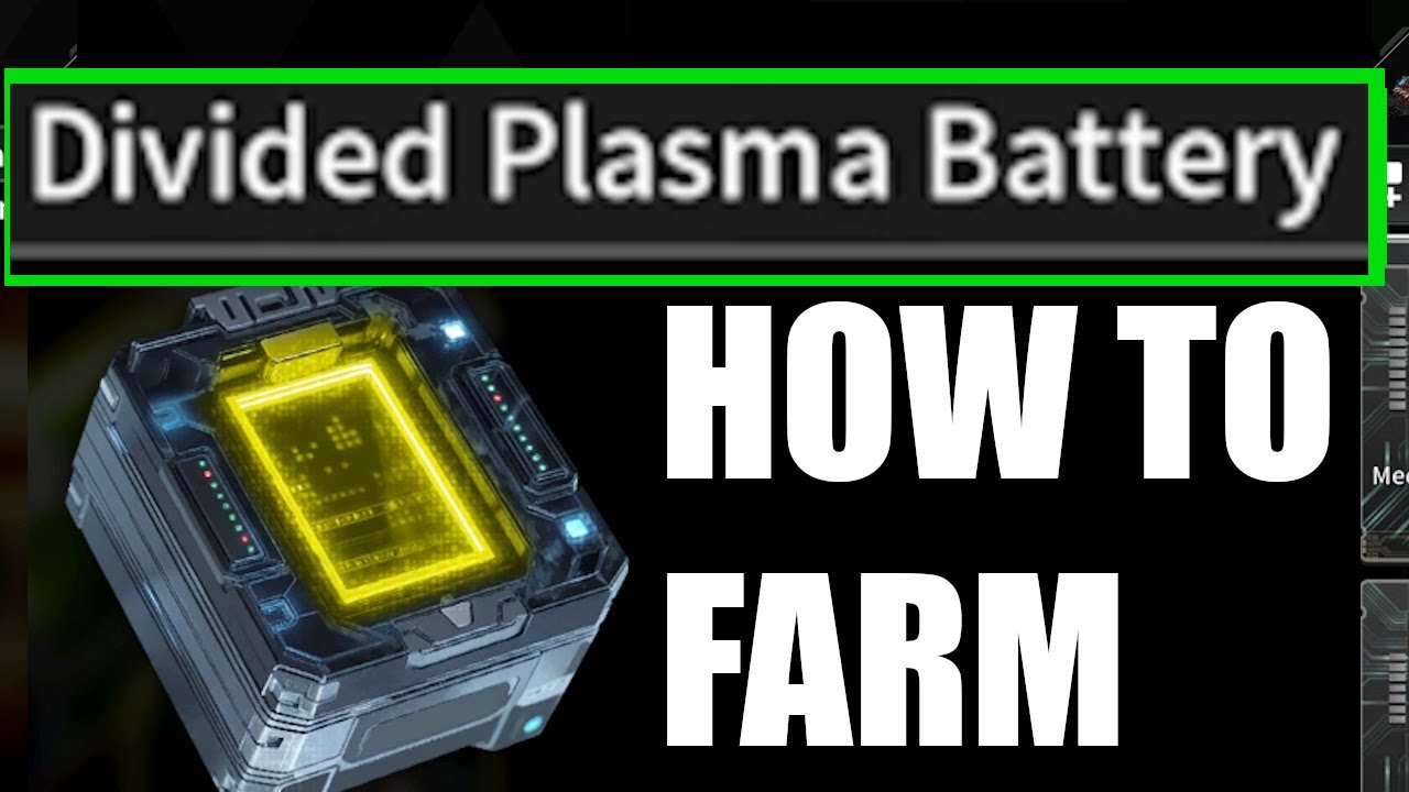 How to farm divided plasma battery The First Descendant - YouTube
