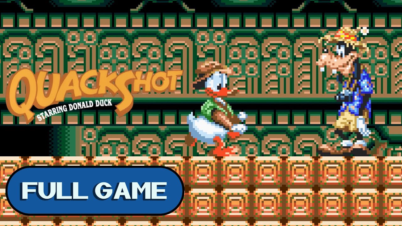 QuackShot GENESIS MEGA DRIVE FULL GAME Longplay Gameplay Walkthrough ...