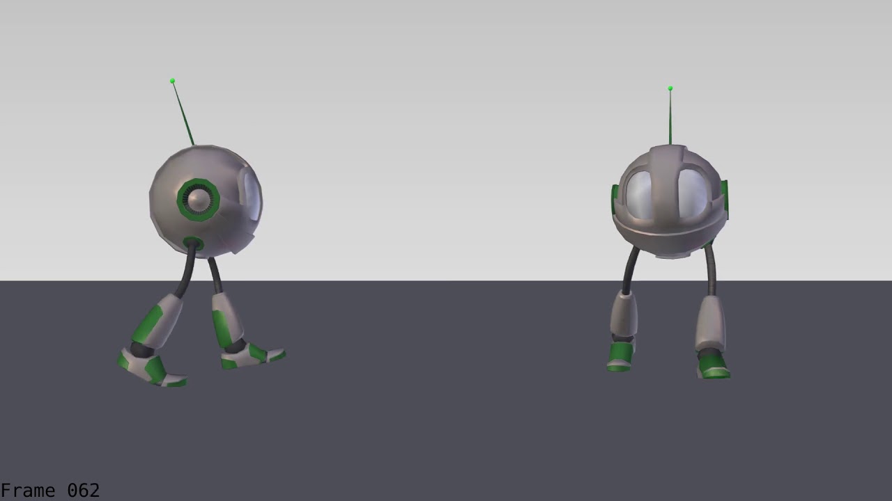 Stomp Walk Cycle CG Cookie - YouTube