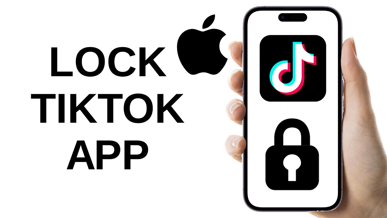 How to LOCK TikTok App on iPhone - YouTube