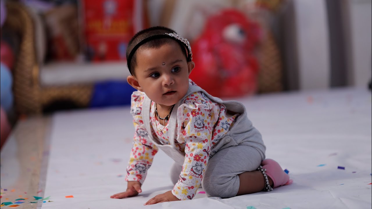 Eshani saying A for Apple - YouTube