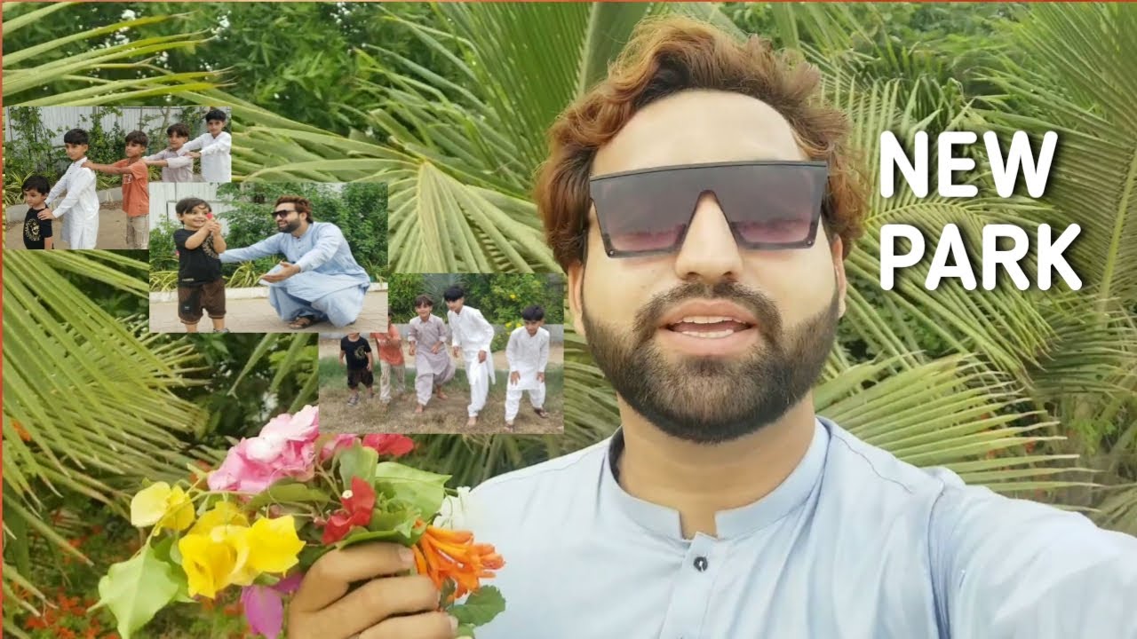 New Park😍Mukhtalif Phool🌹🌺🌼🌻Bacho k saat Games kheli🤩🥳A lot of ...