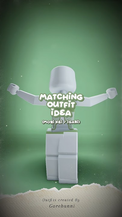 Mori Kei Igari Inspired Matching Outfit Idea Roblox Robloxoutfits