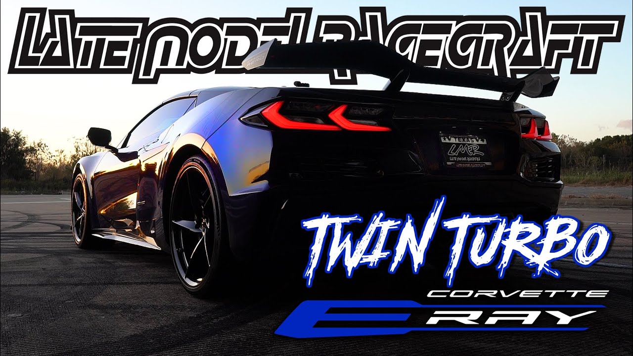 900HP Twin Turbo E-RAY Corvette - Late Model Racecraft - YouTube
