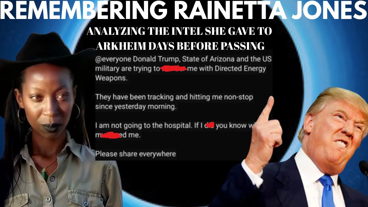 Remembering Rainetta Jones and Analyzing her Intel - YouTube