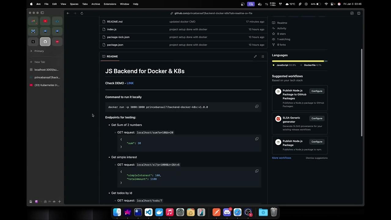 Backend deployment on GKE | DEMO App - YouTube
