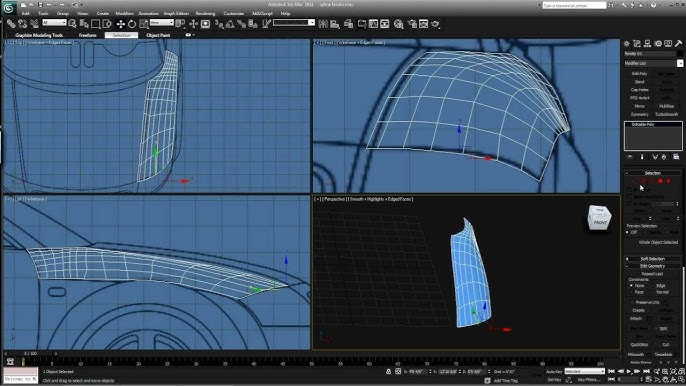 3ds Max Spline Modeling