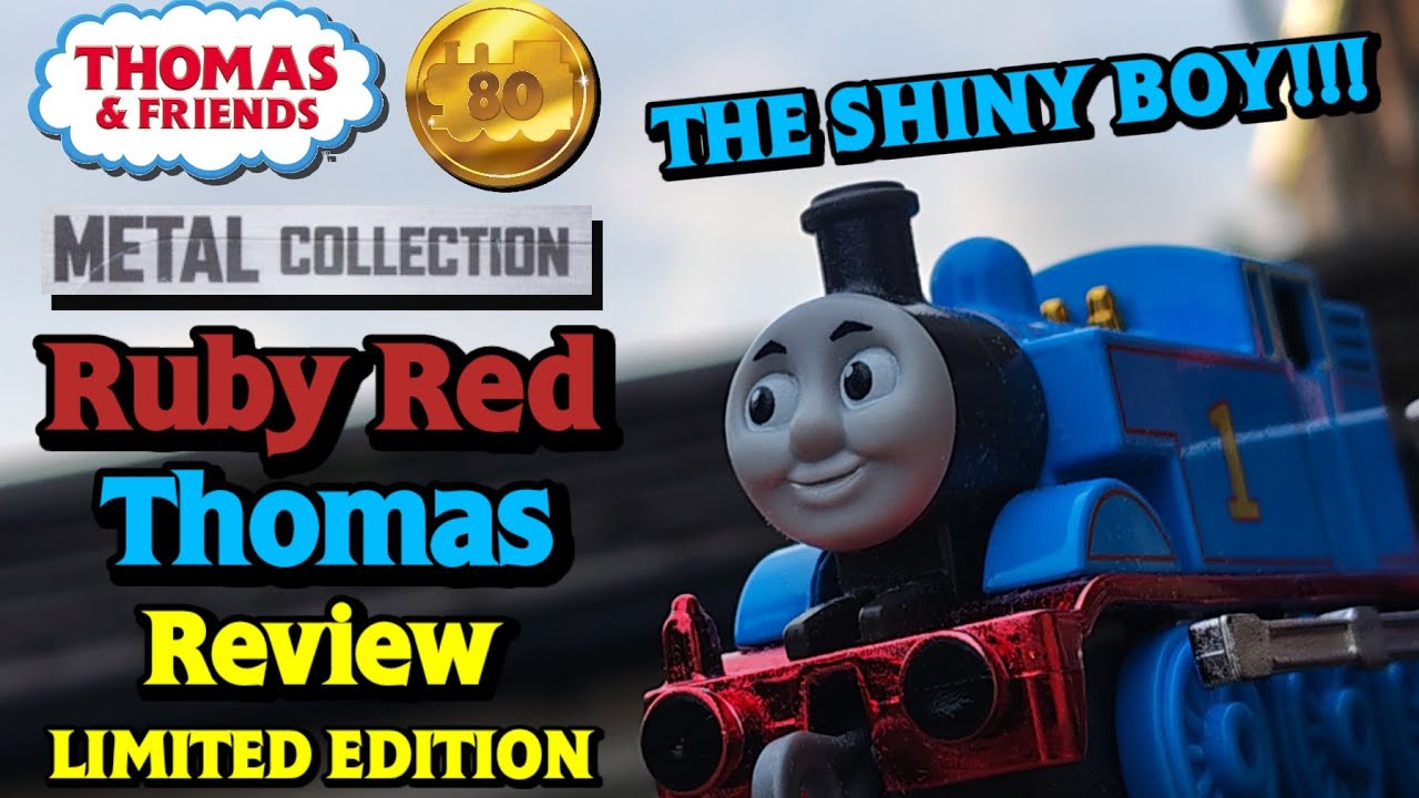 *NEW* 2025 Ruby Red Thomas - Thomas Metal Collection Push Along Review ...