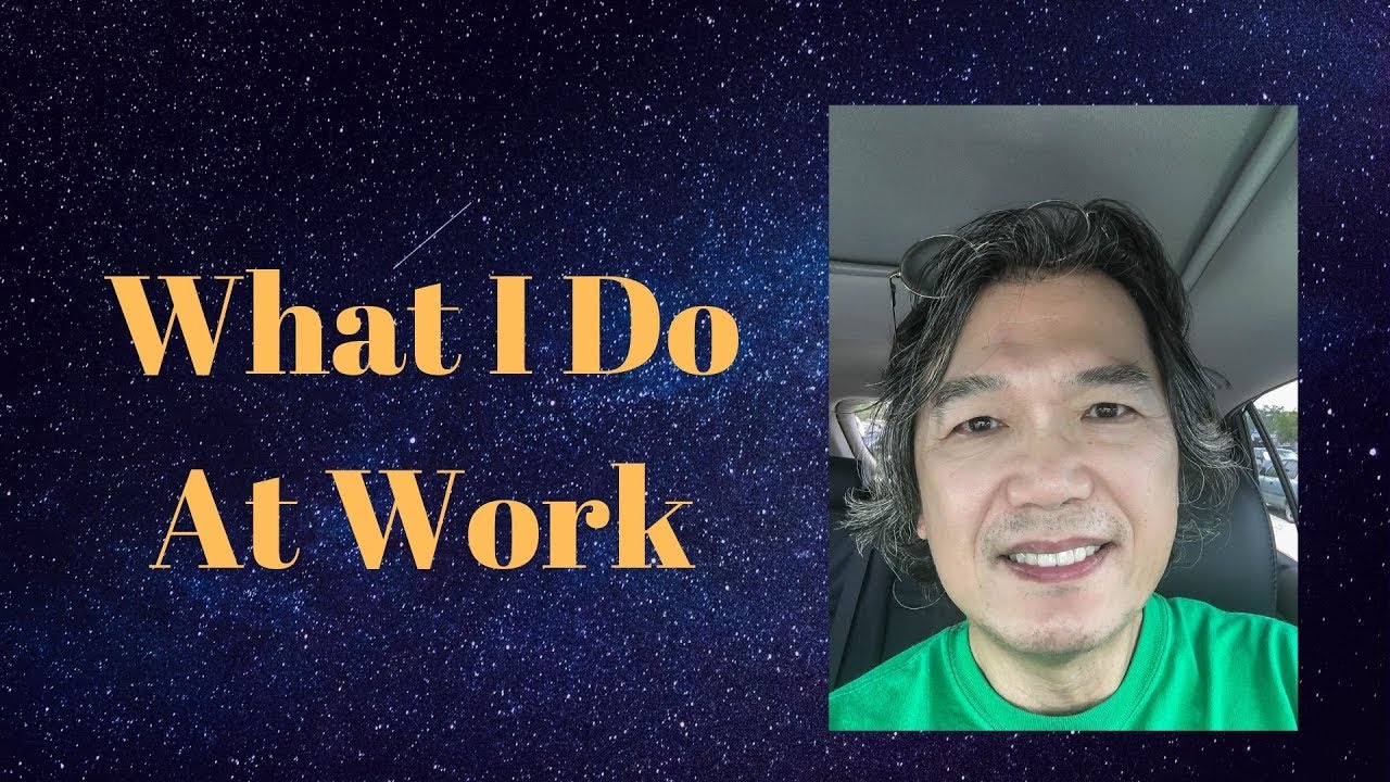 What I Do At Work YouTube what-i-do-at-work-youtube