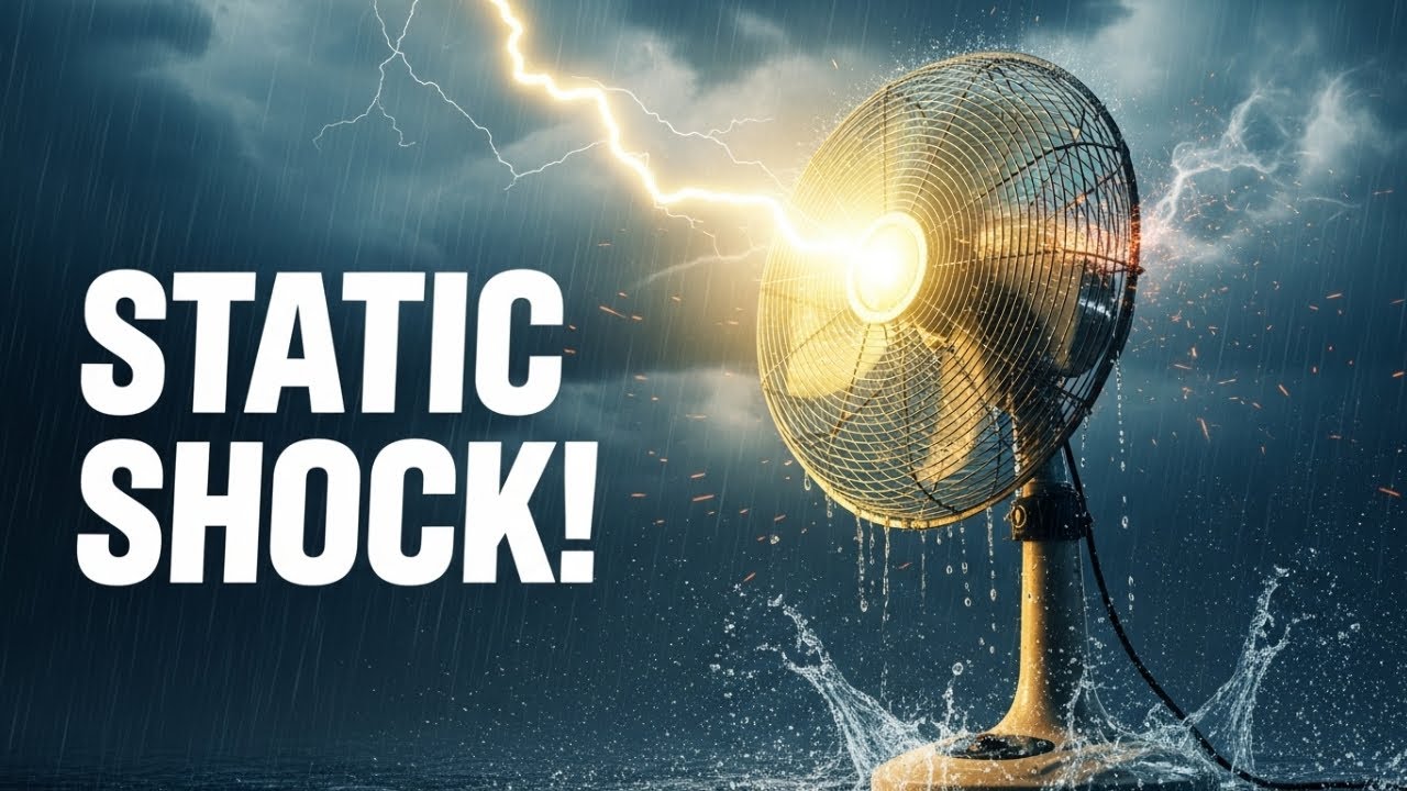 Thunderstorm vs. Standing Fan: The Ultimate Shock Test! - YouTube