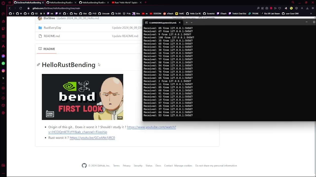 🇫🇷 Rust Every Day D0: Hello World (& UDP Integer) - YouTube