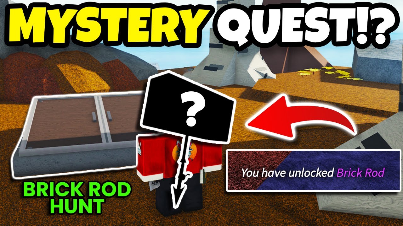 The SECRET BRICK ROD QUEST HUNT In FISCH Roblox! - YouTube