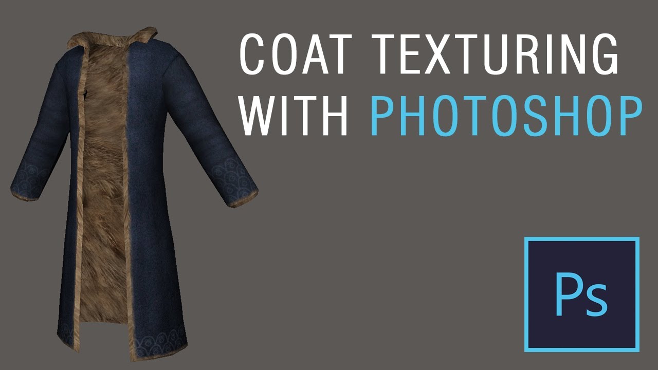 Making Bard pt.15 - Coat Texturing with Photoshop - YouTube