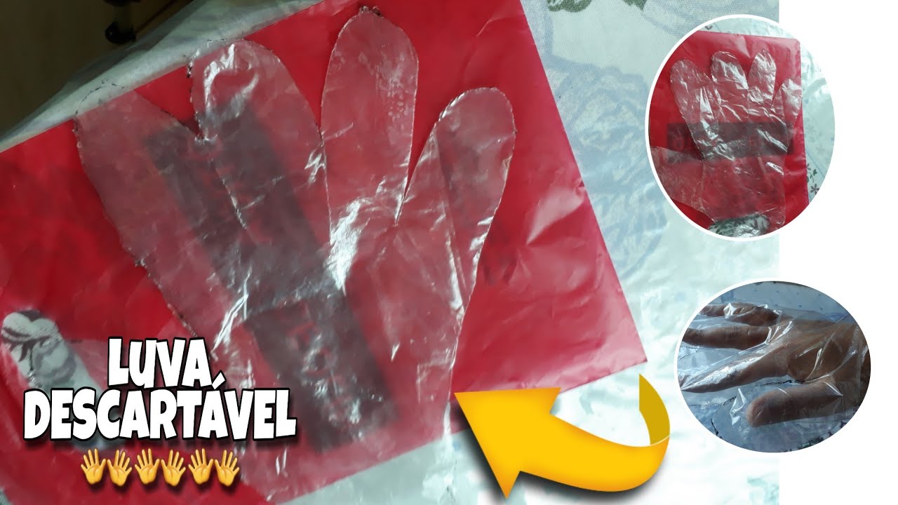 Como Fazer Luva DescartÁvel Prático E Rápida Youtube
