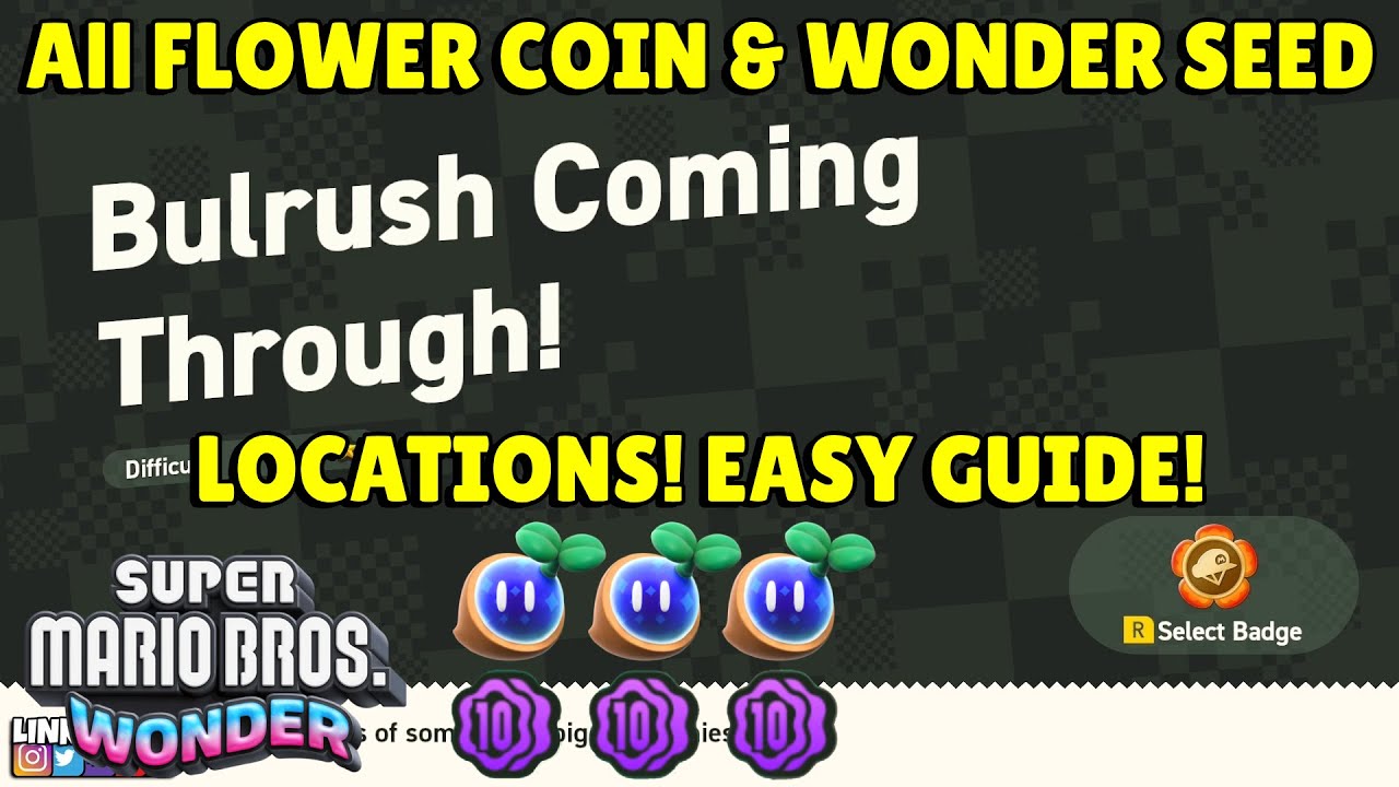 Mario Wonder | Bulrush Coming Through! Guide | Pipe Rock Plateau - YouTube