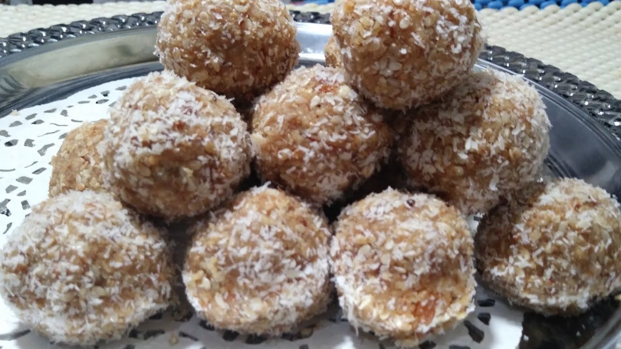 Coconut til gud - ladoo- winter special easy recipe - YouTube