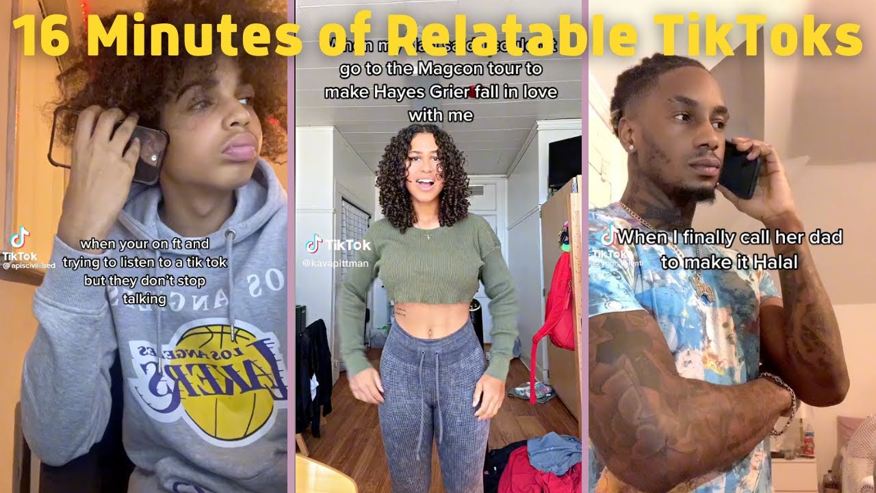 16 Minutes of Relatable TikToks 😻 - YouTube